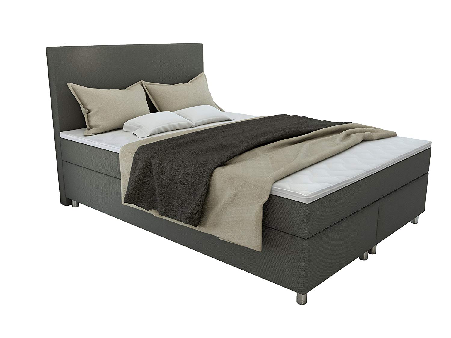 Boxspringbett 120 x 200 Test + Vergleich 2025 ᐅ TÜV-zertifiziert