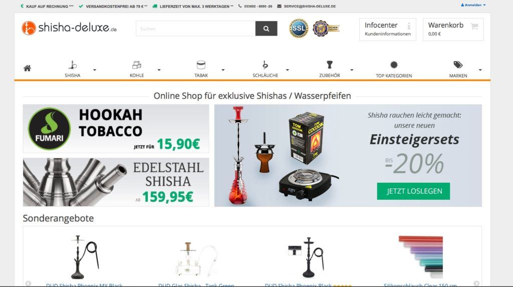 Shisha Deluxe – ExpertenTesten.de