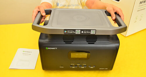Growatt Infinity 1300 tragbare Powerstation im Test – ExpertenTesten.de