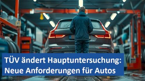 TÜV ändert Hauptuntersuchung: Neue Anforderungen für Autos ...